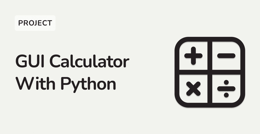 Create A Gui Calculator With Python With Ai And Hands On Labs Python