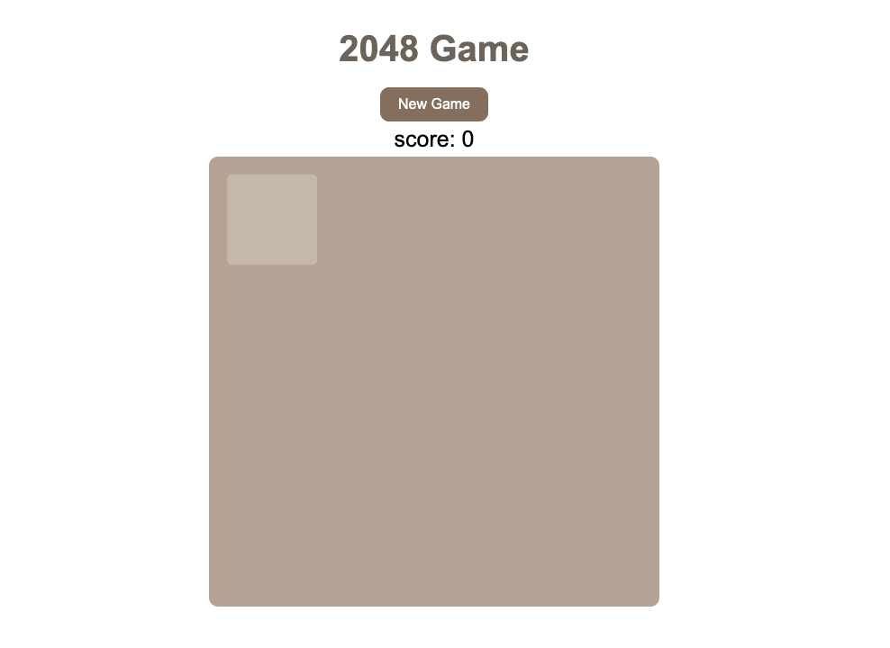Создать веб-игру 2048 с использованием jQuery | LabEx