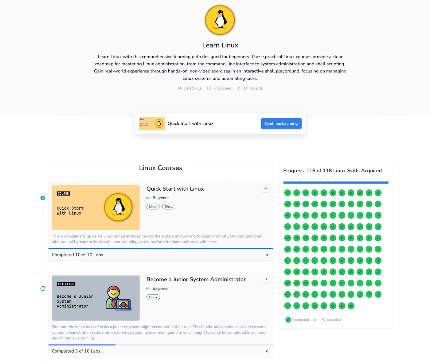 Terminal Linux Online | Linux Playground | LabEx