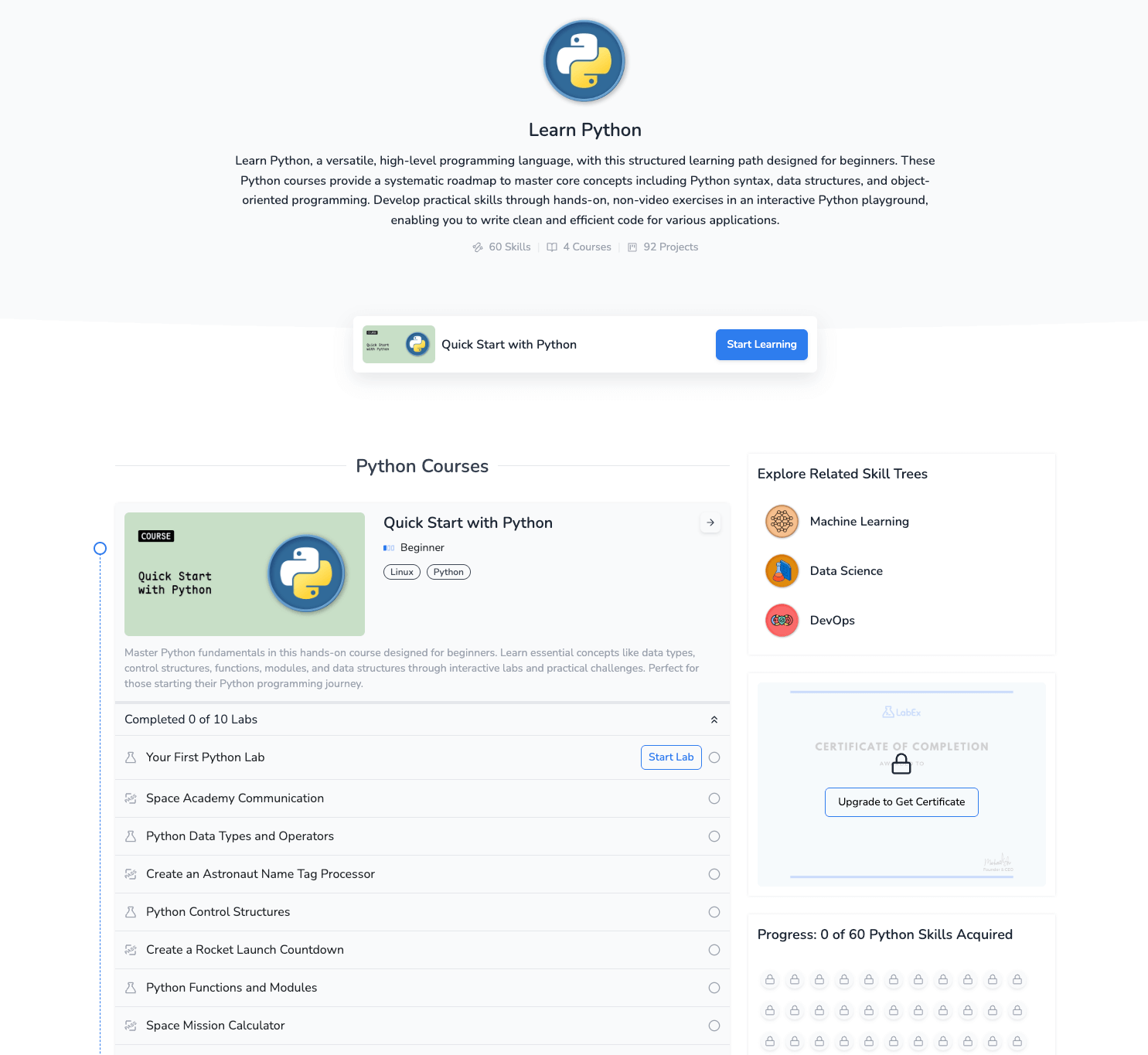 Online Python Interpreter | Python Playground | LabEx